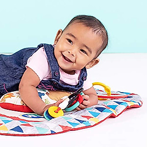 Disney Mickey Mouse Camping with Friends Tummy Time Prop Mat, Ages Newborn +