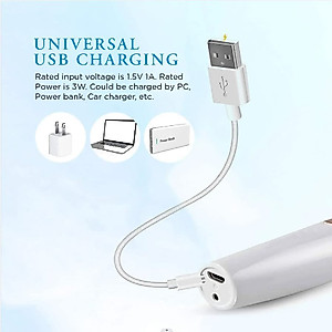 REMEDEN Rechargeable Eyebrow & Face Trimmer, and Facial Hair Remover Shaver for Women Painless/Safe/Quickly Removal Tool，Shaper You White