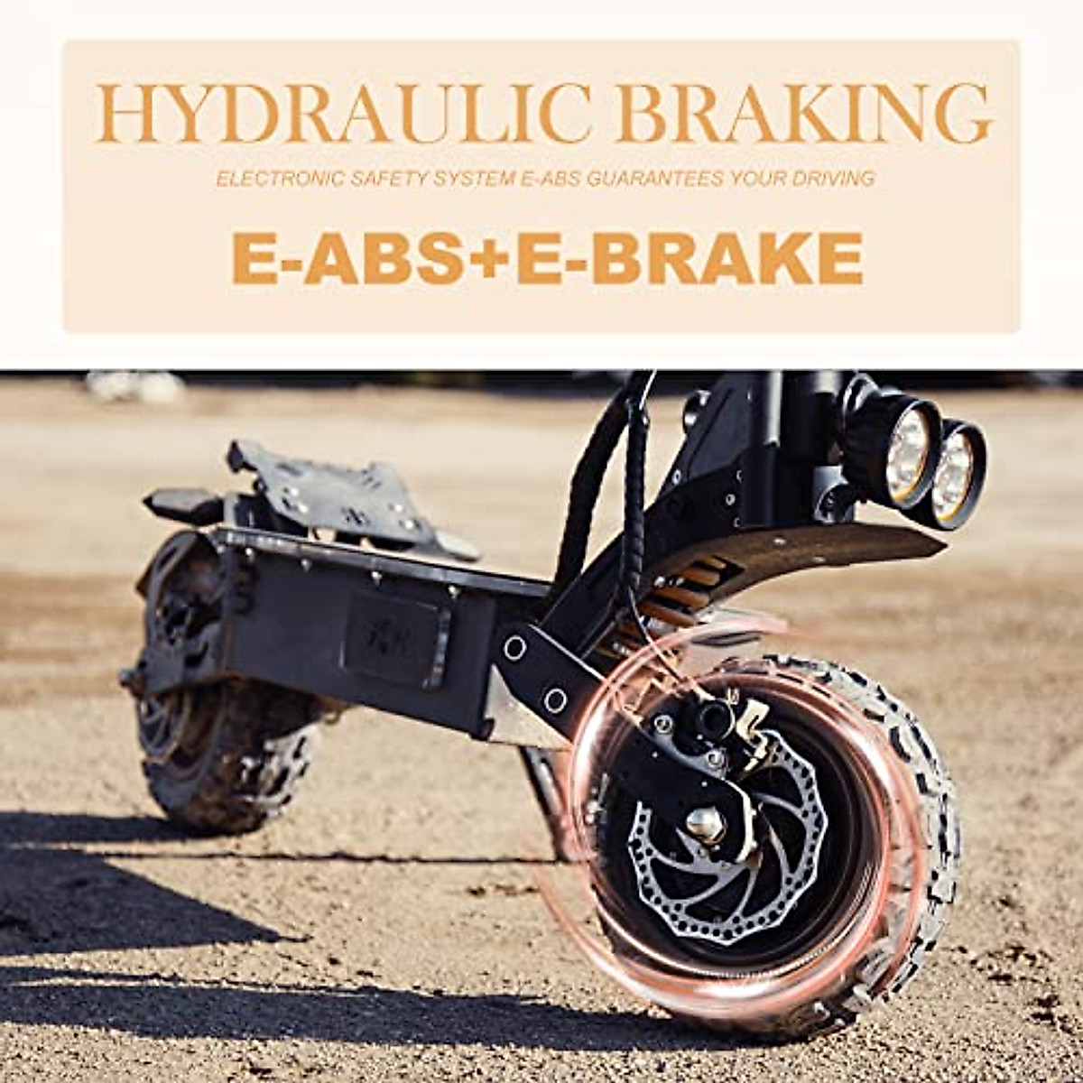 JGH 6000W 40Ah Dual Motor Electric Scooter Adults with Seat, Max 55 MPH Fast Off Road Electric Scooter, Max 75 Miles Range E Scooter, Foldable 11" Fat tire All-Terrain Electric Scooter Max 440lb Load