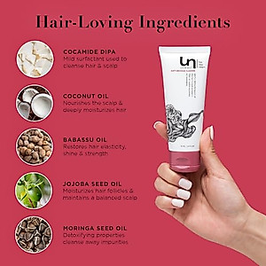 unwash Anti Residue Hair Cleanser: Gentle pH Balanced Clarifying Shampoo, Removes Build-up, Moisture Balancing, Hair Detox, 2.5 Fl oz (1 Pack)