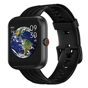 Smart Watch, 1.5 Inch HD Touch Screen Fitness Watch，18 Sport Modes IP68 Waterproof Fitness Tracker with Heart Rate Tracker Blood Oxygen Sleep Monitor, for iPhone Android Men Women