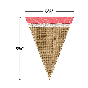 Teacher Created Resources Shabby Chic Pennants (77170)