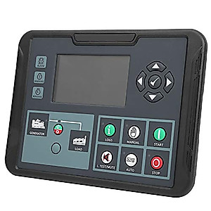 Generator Set Controller, Durable Engine Generator Controller, Plastic Accurate Power Display for Generator Generator Power Measurement Power Protection