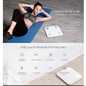 Xiaomi Mi Body Composition Scale 2 Mi Fit App Smart Mi Body Fat Scale
