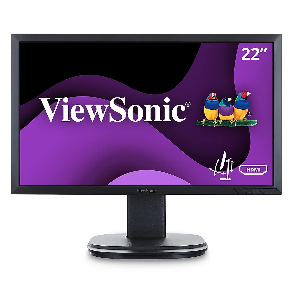 ViewSonic VG2249 22" 1080p Ergonomic Monitor HDMI, DisplayPort, DaisyChain (Renewed)
