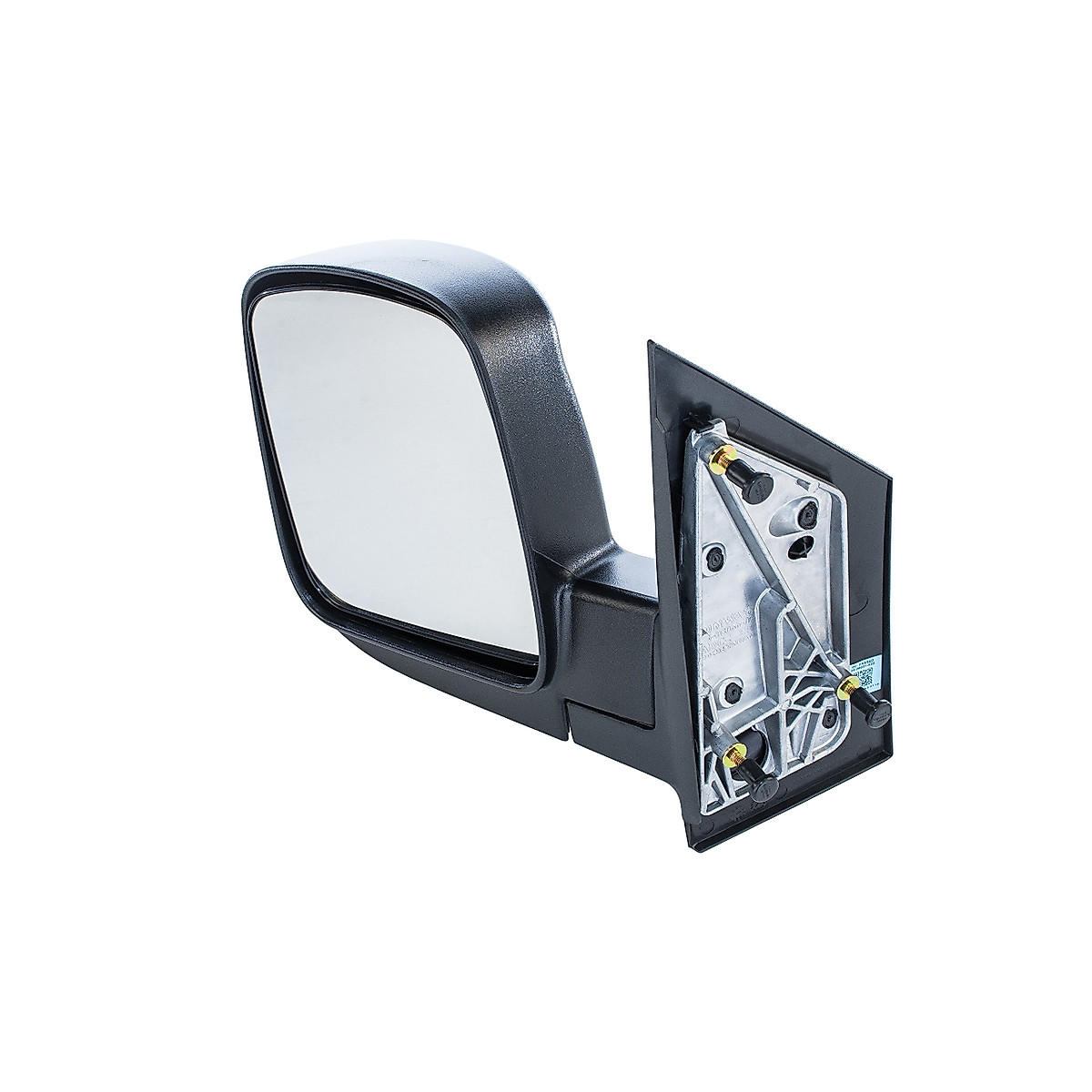 Dependable Direct Driver Side Mirror for Chevy Express, GMC Savana (03 04 05 06 07 08 09 10 11 12 13 14 15 16 17) Textured Non-Heated Folding Left Outside Rear View Replacement Door Mirror - GM1320284