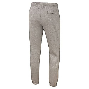Nike Men's Club Open-Hemmed Pants Gray | Gray | White 2XL