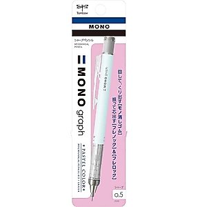 Tombow Mechanical Pencil, Monograph Pastel Color 0.5mm, Ice Blue (DPA-136A)