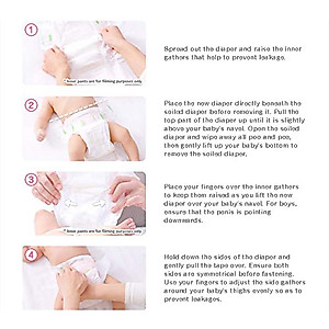 Merries Diapers Size Small (8-17 lbs) 82 Counts – Bundle with Americas Toys Wipes – Baby Diapers Tape Type Safe Materials, Indicator Prevents Leakage, Ultra-Soft for Tummy Packaging May Vary