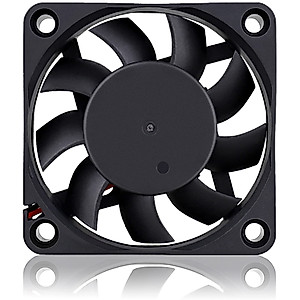 GDSTIME Dual Ball Bearing 60mm x 60mmx 15mm 12V High Speed DC Brushless Cooling Fan