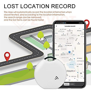 Bluetooth Smart tag Tracker for Keys, Luggage, Backpacks, Wallets, and Pets. Up to 164 Foot Range