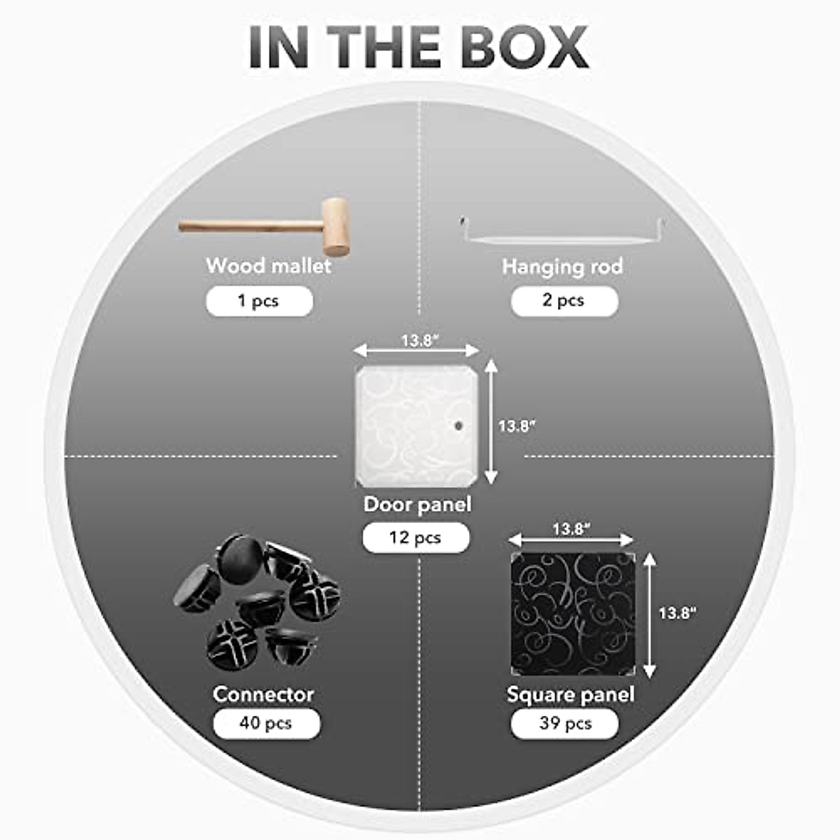 Work-It! Modular Wardrobe | Portable Clothes Closet and Dresser Garment Rack | Storage Organizer Bedroom Armoire Cubby Shelving Unit Multifunction Cabinet DIY Furniture, Black, 12 Cubes