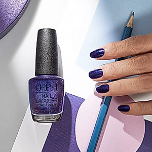 OPI Nail Lacquer, Abstract After Dark, Purple Nail Polish, Downtown LA Collection, 0.5 fl oz.