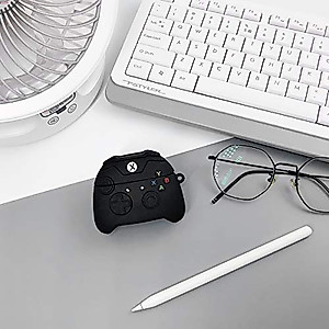 WQNIDE Cover for Airpods Pro Case, 6 in 1 Accessories Set Protective Airpods Pro Cover, Unique Fashion Funny Cute 3D Cartoon Game Controller AirPod Pro Silicone Case Cover Design for Boys Girls Men