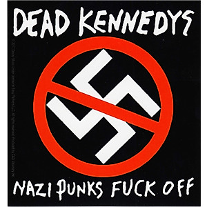 Square Deal Recordings & Supplies - Dead Kennedys - Nazi Punks F!ck Off - Sticker