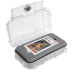 Case Club 9 Graded Card Slab Case - Fits Up to 9 PSA Slabs - Organize Pokemon & Sports Trading Graded Card Case - Heavy Duty - Airline Approved - Impact Resistant - Lockable