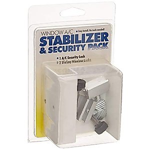 A/C Safe Window Air Conditioner Security and Stability Pack