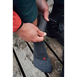 FALKE Men's TK2 Explore Sensitive Hiking Socks, Mid Calf, Medium Padding, Breathable Skin-Friendly, Merino Wool, 1 Pair