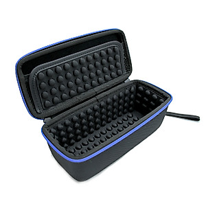 CASEMATIX Pencil Case and Protective Pencil Pouch with Removable Wrist Strap - Large Pencil Bag for 50+ Pens, Pencils and Markers with Padded Divider, Netted Accessory Storage and More - Case Only