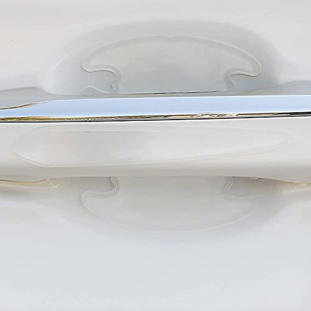 ND 8 PCS Car Door Handle Protector Anti-Collision Sticker Universal Car Door Handle Sticker Car Anti Scratch Door Handle Sticker Paint Anti Scratch Provides Car Door Scratch Protection - Transparent