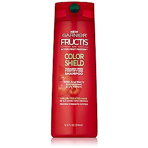 Garnier Fructis Color Shield Shampoo, Color-Treated Hair, 12.5 fl. oz.