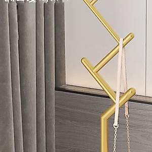 YASEZ Hangers Floor-to-Ceiling Hangers Floor Hangers Storage Closet Clothes Drying Hangers