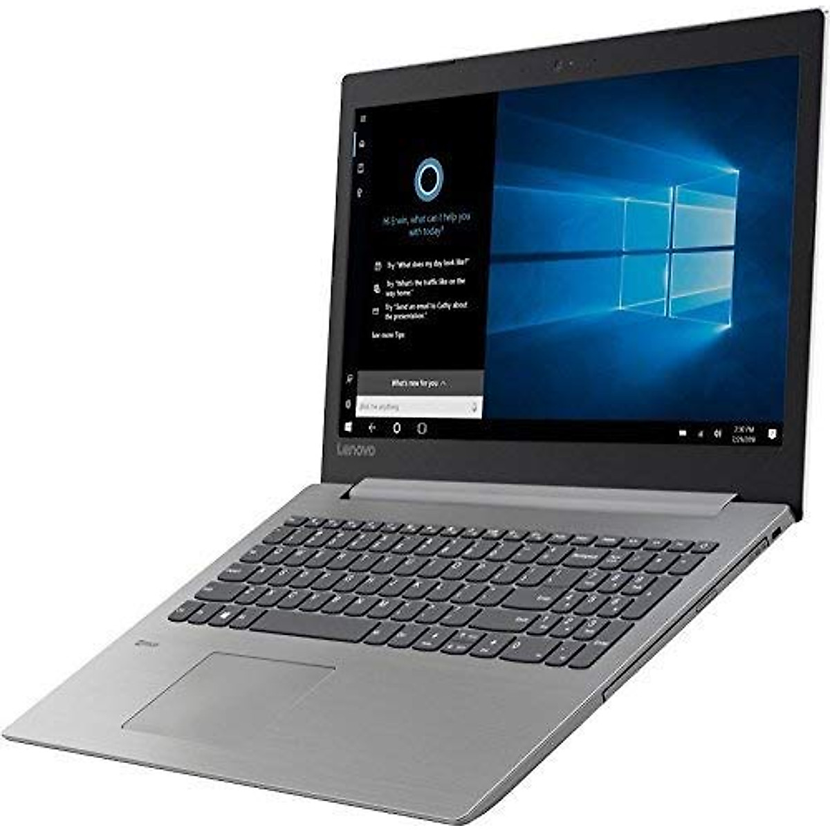 Lenovo Ideapad 330 15.6" HD Anti-Glare Laptop, Intel Quad-Core Celeron N4100(up to 2.40 GHz), 8GB RAM 256GB SSD DVDRW 802.11ac HDMI Bluetooth Webcam Windows 10 Gray