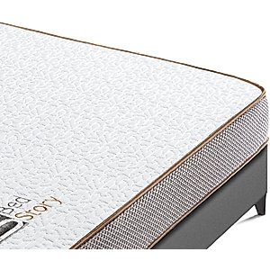 BedStory Firm King Mattress Topper, 3.5 Inch Gel Infused Memory Foam Mattress Topper with Removable Cover