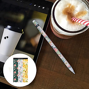 Hemobllo Pen Sticker Screen Printing Stickers Cover for Stylus Pen Stylus Cover Stylus Pen Cover Screen Protectors Screen Pens Stickers Pencil Synthetic Screen Pen
