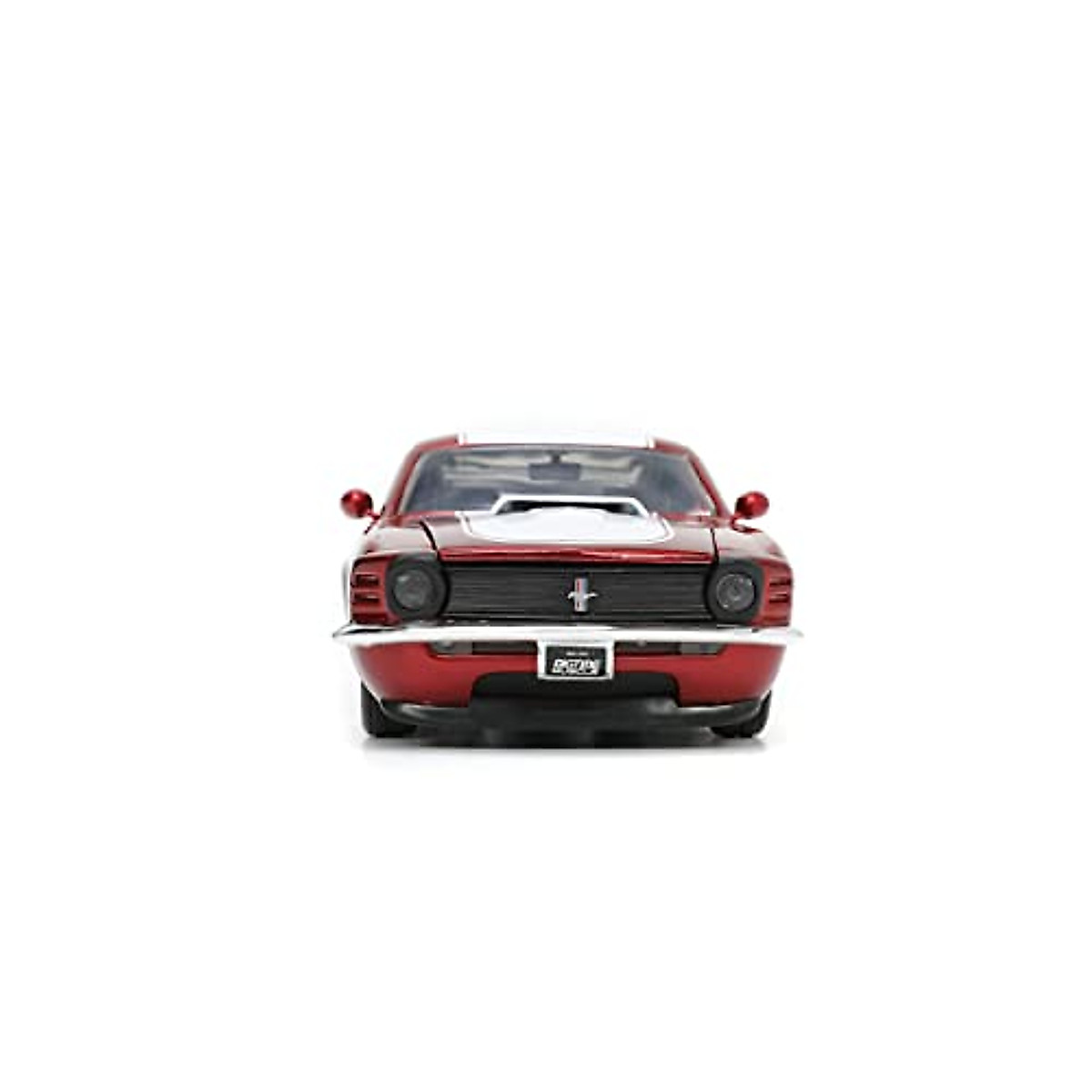 Big Time Muscle 1:24 1970 Ford Mustang Boss 429 Die-cast Car Candy Red, Toys for Kids and Adults