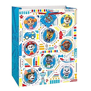 Paw Patrol Large Ultimate Multicolor Gift Bag (1 Pc) - Delightful Pup-Themed Party Favor Bags Perfect for Birthday Celebrations