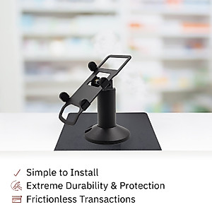 Dejavoo P5 Low Profile Freestanding Swivel and Tilt Stand with Square Plate