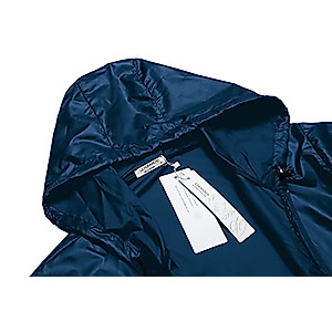 COOFANDY Men's Waterproof Rainwear for Golf Rain Proof Running Jacket for Men