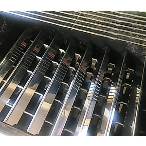 Cmanzhi S7E38 (13-Pack) 7E06 Stainless Steel Flavorizer Bars and Burner Replacement for Weber Genesis I - IV, Genesis 1000-5000, Genesis Platinum I & II