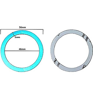 BoxWave Smart Gadget Compatible with Bose QuietComfort Earbuds (Smart Gadget by BoxWave) - MagnetoSafe Ring, Add Magnet Functionality Adhesive Alloy for Bose QuietComfort Earbuds - Metallic Silver