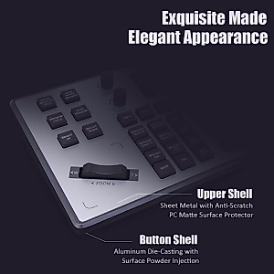 Yuanyang PTZ Joystick Controller RS232 RS422 IP PTZ Keyboard Controller for Video Conference Cameras Support VISCA ONVIF, PELCO Protocol