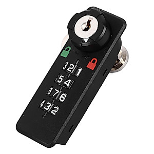 Cabinet Combination Lock Drawer Combination Lock Flexible Adjustable Key Opening File Cabinet Password Safety Lock for Shoe Cabinets