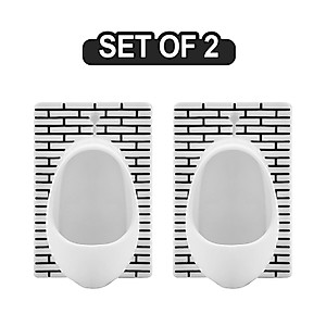 KUCHEY White Elephant Gifts for Adults Urinal Shot Glasses Set of 2 Odd Funny Gifts Gag Gifts for Men Women Christmas Stocking Stuffers Party