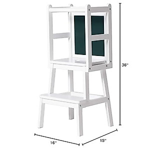 Kitchen Step Stool for Toddlers, Montessori Kids Learning Stool,Baby Standing Tower for Counter,Children Standing Helper