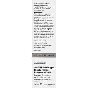 The Ordinary 100 Percent Organic Cold Pressed Moroccan Argan Oil for Unisex - 1 oz Oil