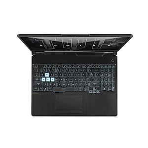 ASUS 2022 TUF F15 15.6" FHD Gaming Laptop, Intel Core i5-11260H, 16GB RAM, 1TB PCIe SSD, RGB Backlit Keyboard, NVIDIA GeForce RTX 3050 Graphics, Windows 10 Home, Black, 32GB USB Card