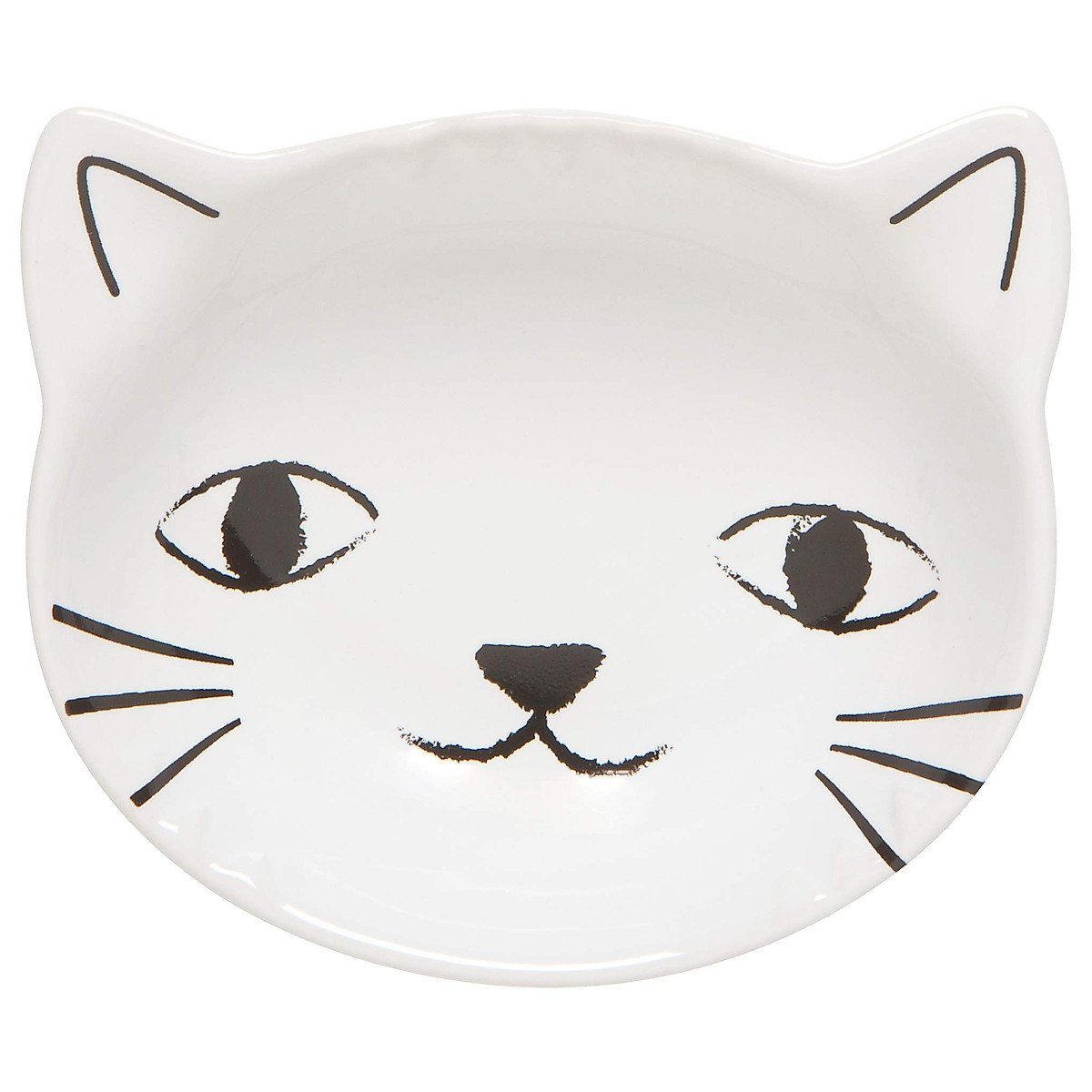 Now Designs Purrfect Kittens Stoneware Shaped Pinch Bowls 2 oz, Set of 6
