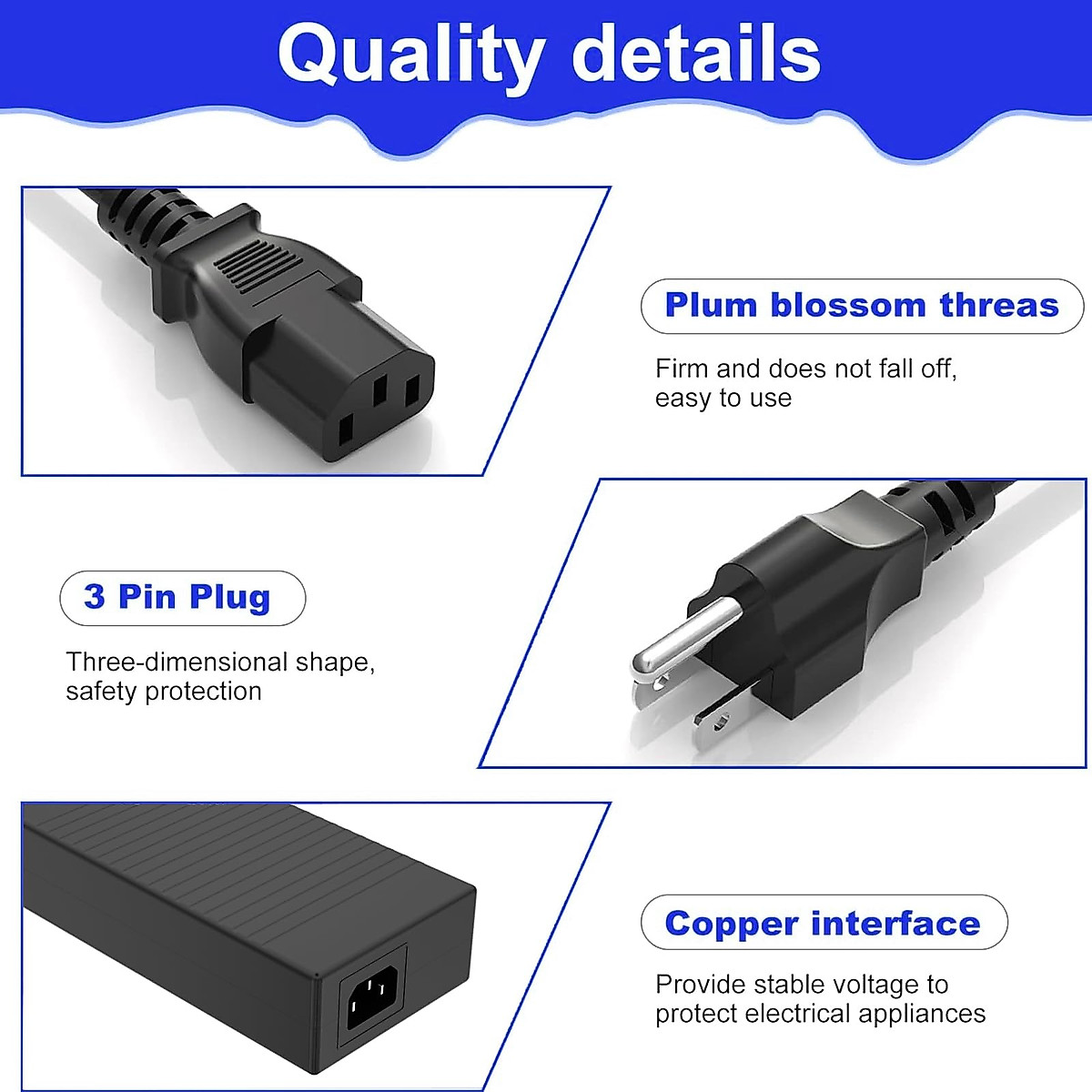 Delippo 180W 20V 9A 6.0x3.7mm ADP-180TB H AC Adapter for Asus Rog Zephyrus G14 GA401 G15 GA502,for Asus Tuf F15 Charger