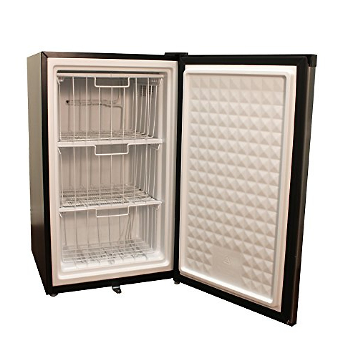 SPT UF-304SS: 3.0 cu.ft. Upright Freezer in Stainless Steel - ENERGY STAR