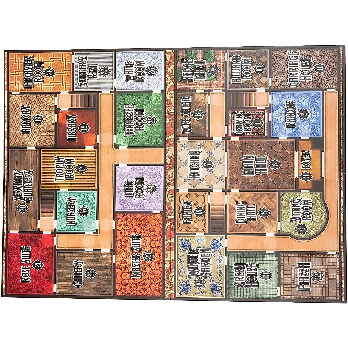 Cheapass Games: Kill Doctor Lucky, Deluxe 23rd and 3/4th Anniversary Edition, Family Board Game of Cold-Blooded Murder, For 2 to 8 Players