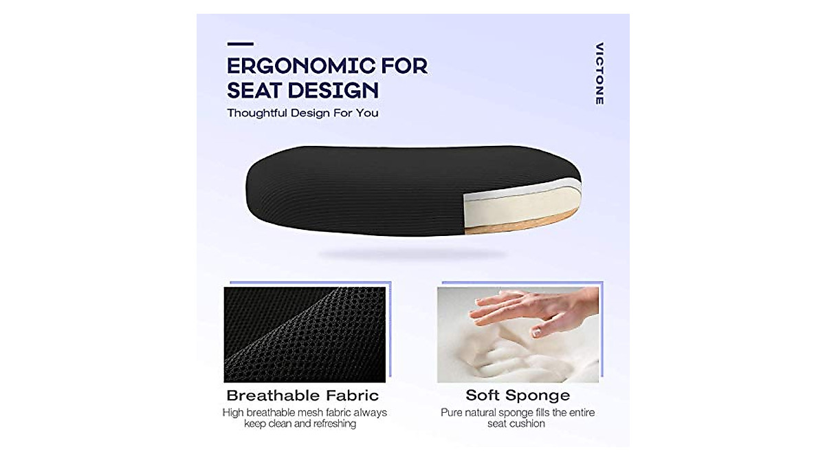 Ergonomic Office Chair with Lumbar Support and Breathable Mesh ...