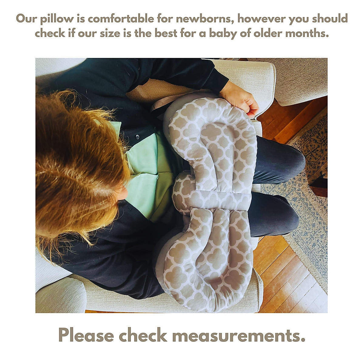 bodreamz Nursing Pillows for Breastfeeding, Butterfly Style Adjustable and Multi-Layer, Breastfeeding Pillows for Newborns Made of Composite Fiber and Cotton, Includes 3 Ultra-Soft Baby Towels