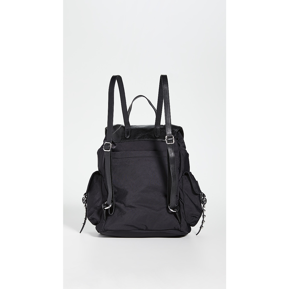 Rebecca Minkoff Bowie Nylon Backpack, BLACK
