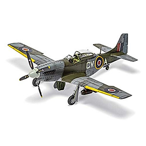 Airfix North American MK IV/P-51K Mustang 1:48 WWII Military Aircraft Plastic Model Kit A05137