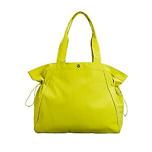 Lululemon Athletica Lululemon Side-Cinch Shopper Bag 18L (Yellow Serpentine)